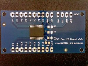 PCF8575 – Remote 16-bit I/O expander for ESP8266 – I2C-bus – P1